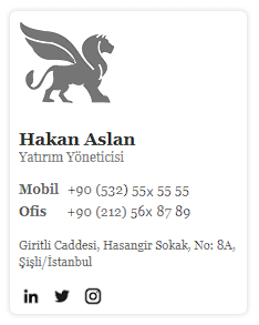 How to generate an email signature? How to use PostaImza | PostaImza